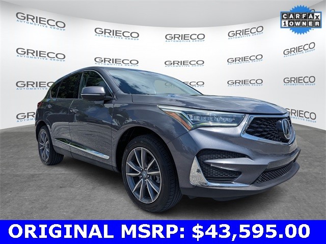 Pre-Owned 2019 Acura RDX Technology Package 4D Sport Utility in Delray ...
