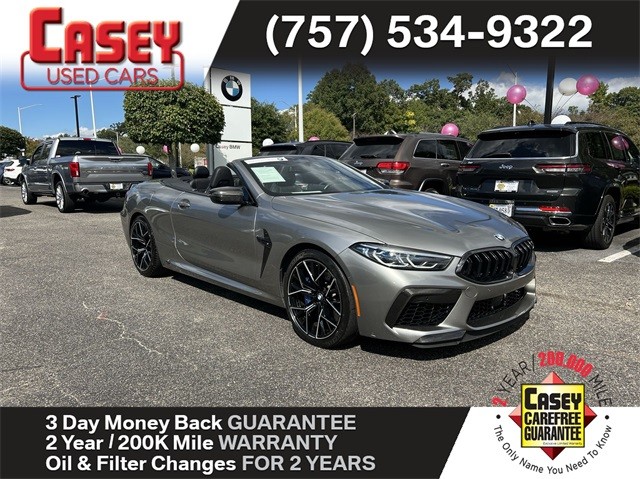 Pre-Owned 2020 BMW M8 Competition 2D Convertible in Newport News #WU12357 | Casey Volkswagen