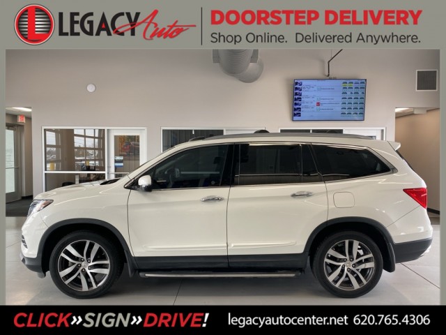 Pre-Owned 2018 Honda Pilot Elite 4D Sport Utility in Garden City # ...