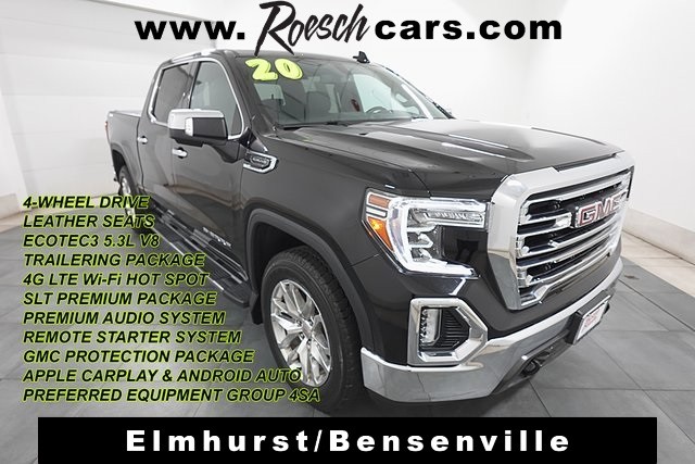 Pre-Owned 2020 GMC Sierra 1500 SLT 4D Crew Cab in Bensenville #20442A ...