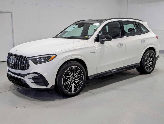 New 2025 Mercedes-Benz GLC AMG® GLC 43 4MATIC® SUV in Polar White ...