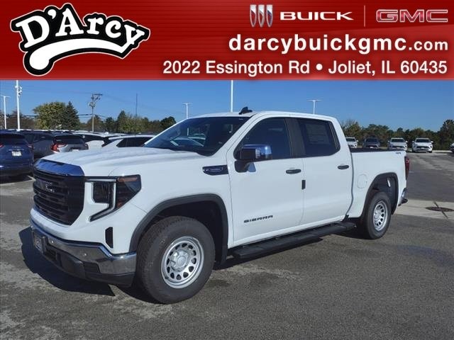 New 2025 GMC Sierra 1500 Pro Crew Cab in Joliet #G23975 | D'arcy Buick-gmc