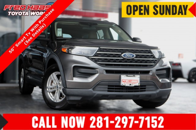 Pre-Owned 2020 Ford Explorer RWD XLT 2.3T Sport Utility in Spring # ...