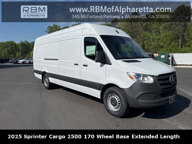 New 2025 Mercedes-Benz Sprinter Cargo Van 170 Wheel Base Extended ...