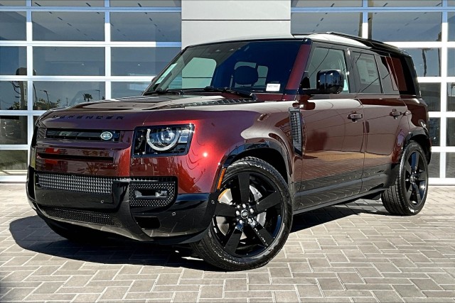 New 2025 Land Rover Defender 110 Sedona Red 4 Door SUV in Riverside # ...