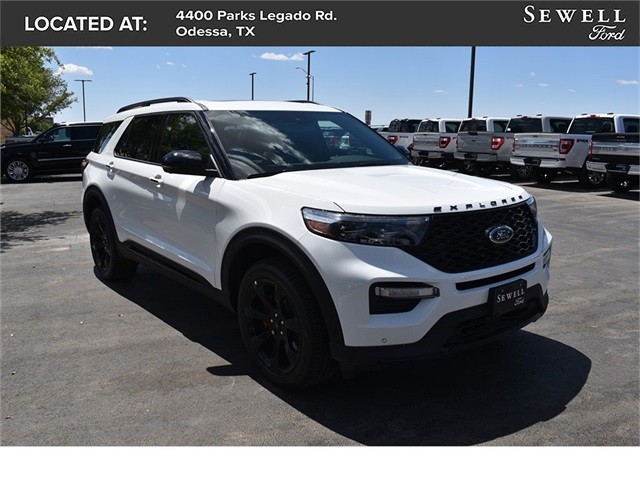New 2023 Ford Explorer ST 4D Sport Utility in Odessa #D365393 | Sewell ...