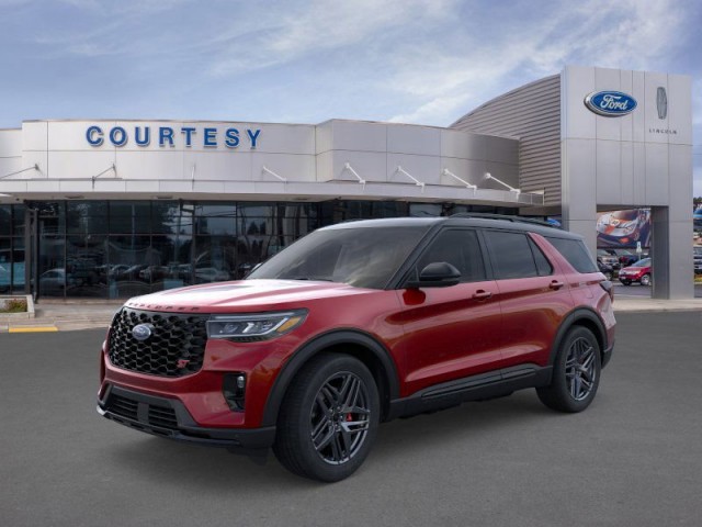 New 2025 Ford Explorer ST Sport Utility in Portland #C36467 | Courtesy Ford