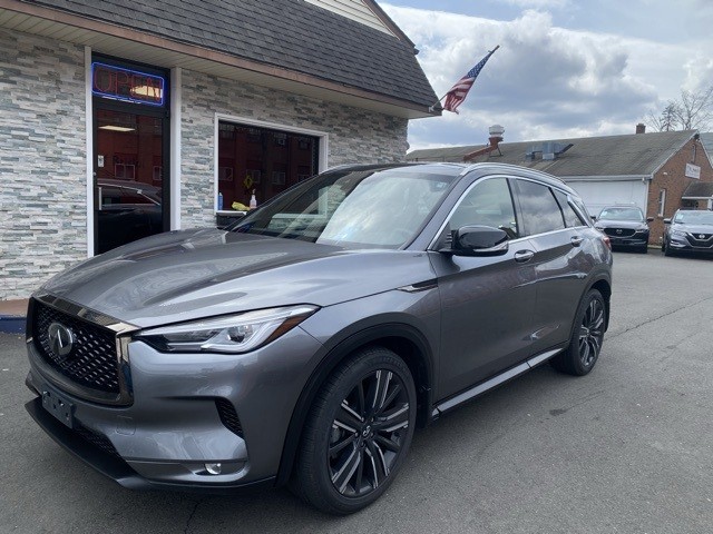 Pre-Owned 2021 INFINITI QX50 LUXE 4D Sport Utility in Waterbury #CC2231TT | Blasius Auto Group