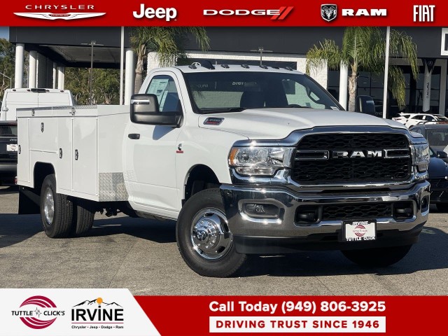 New 2024 RAM 3500 Chassis Cab Tradesman Regular Cab in Irvine #JC302374 | Tuttle-Click Chrysler ...