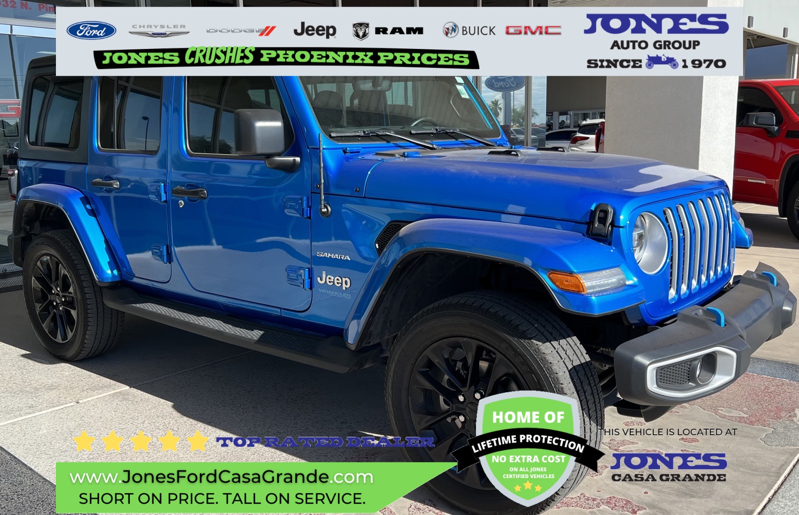 2022 Jeep Wrangler Unlimited Hydro Blue