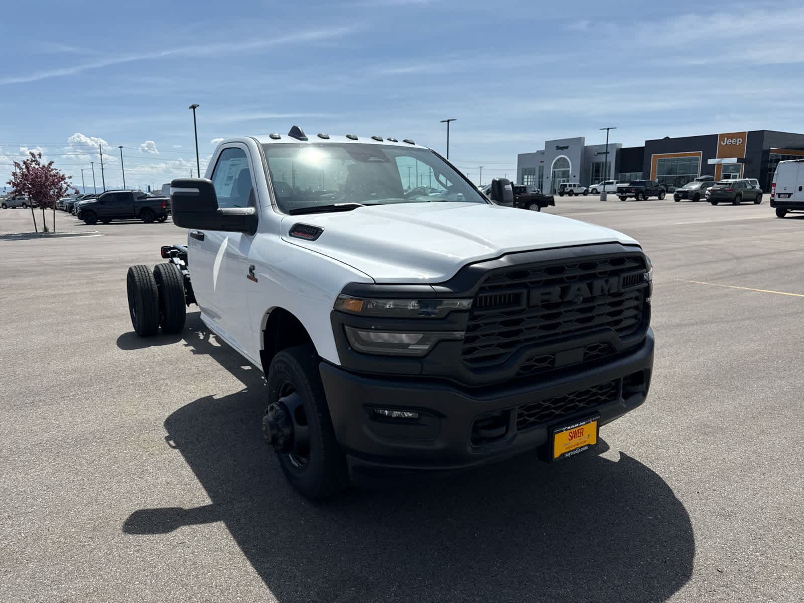 New 2025 Ram 3500 Chassis Cab Tradesman Regular Cab Chassis-Cab in #R535928 | Sayer Auto Group