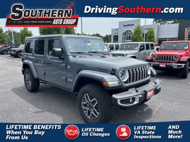 New 2024 Jeep Wrangler Sahara Sport Utility in Chesapeake #Y4W245894 ...