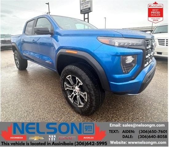 New 2024 GMC Canyon AT4 Crew Cab Pickup in #24258 | Nelson GM