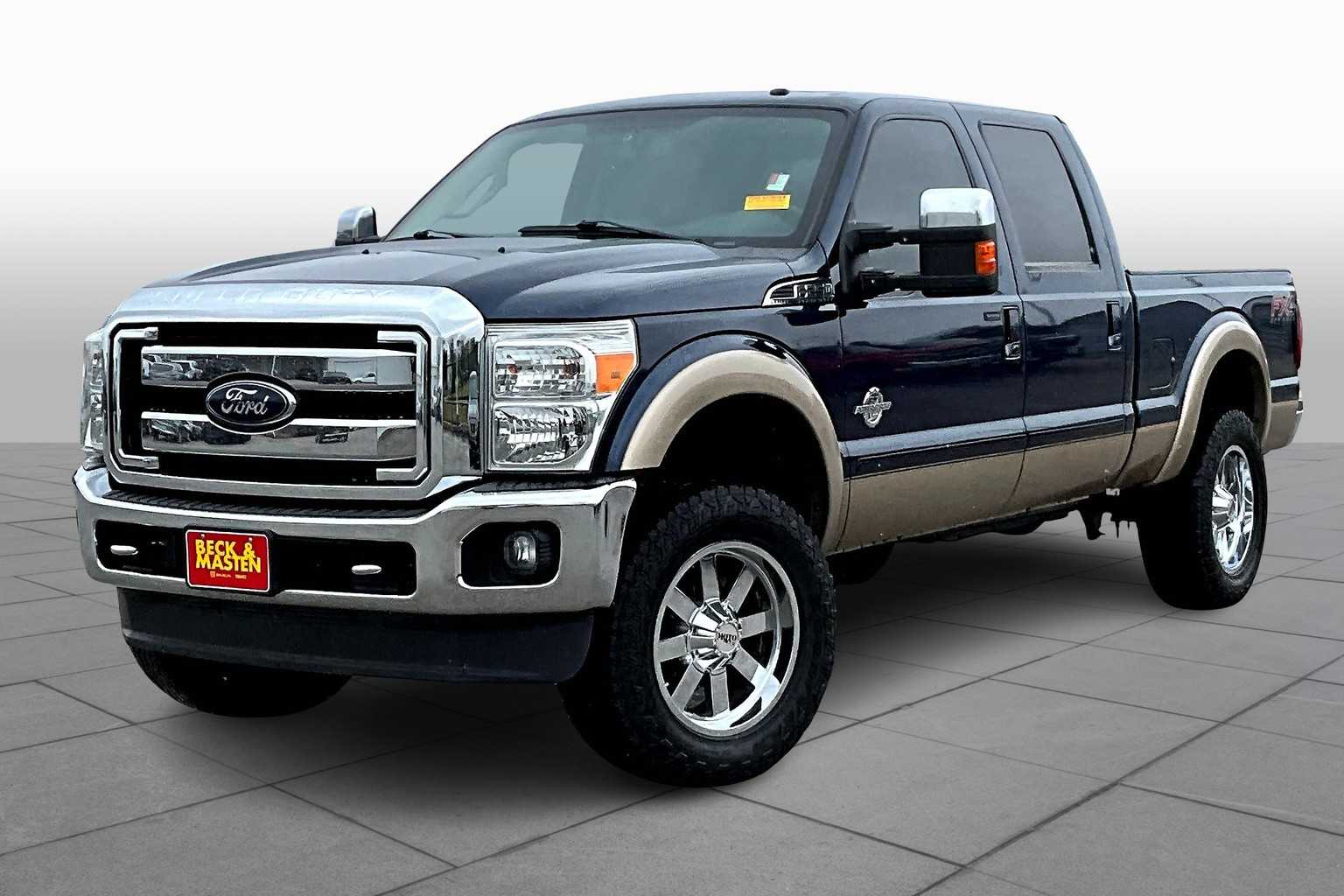 Pre-Owned 2014 Ford Super Duty F-250 SRW Lariat Crew Cab Pickup in Houston #EEB39306 | Sterling ...