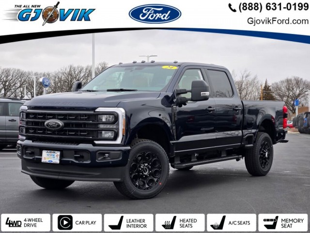 New 2024 Antimatter Blue Metallic Ford Super Duty F-250 SRW F-250® LARIAT Crew Cab For Sale in ...