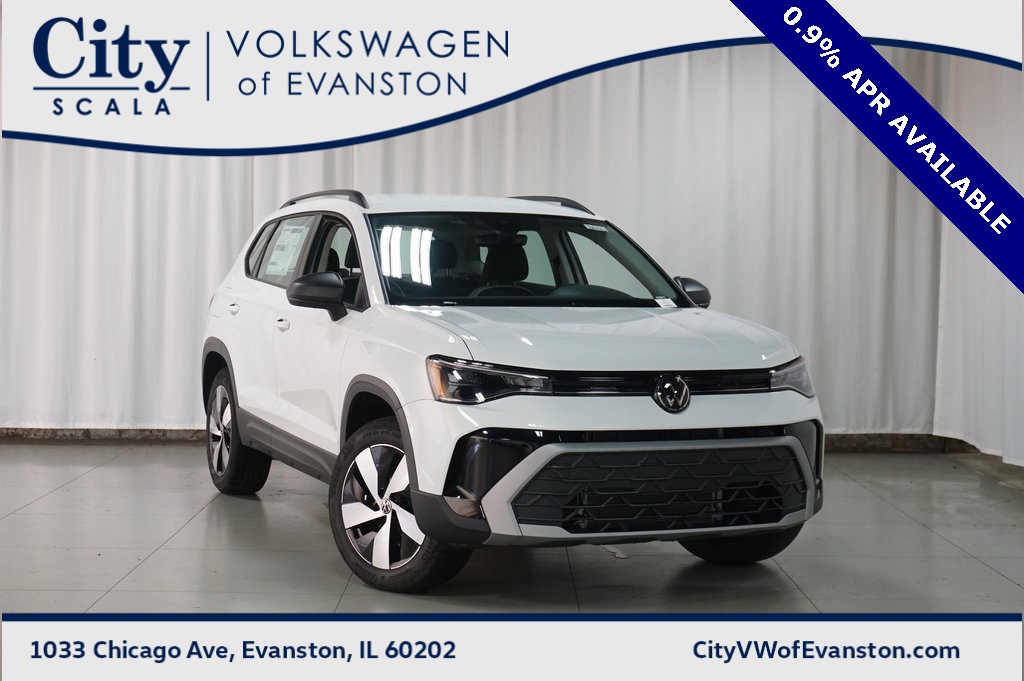 New 2025 Volkswagen Taos 1.5T S 4D Sport Utility in Highland #V4906 | City Volkswagen of Highland