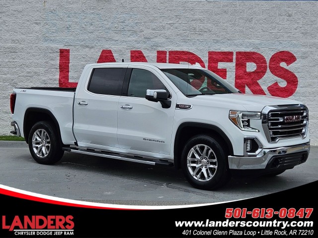 Pre-Owned 2021 GMC Sierra 1500 SLT Crew Cab Pickup in Little Rock #Z223891L | Landers Chrysler ...