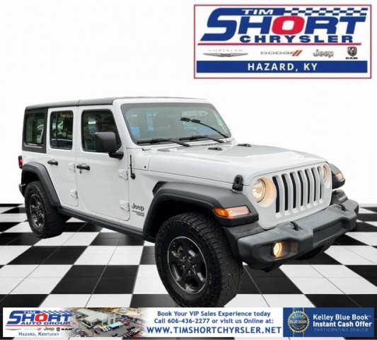 Pre-Owned 2021 Jeep Wrangler Unlimited Sport 4D Sport Utility | Tim ...