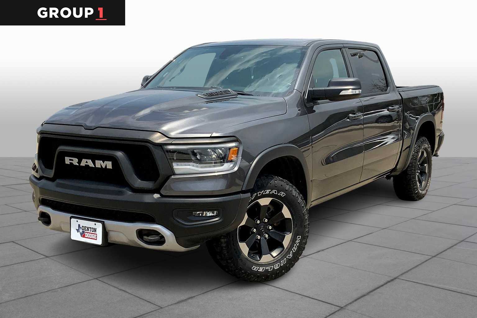 Pre-Owned 2019 Ram 1500 Rebel Crew Cab Pickup in Arlington #KN826757 ...