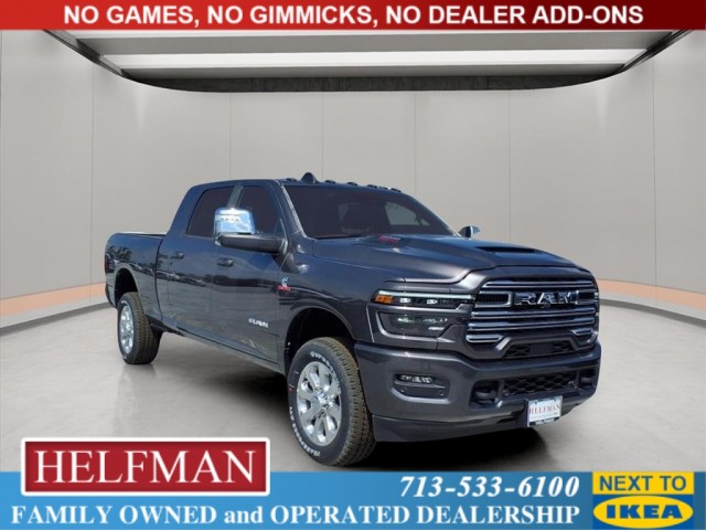 New 2025 RAM 2500 Laramie Mega Cab in Houston #SG516027 | Helfman Dodge Chrysler Jeep Ram Fiat