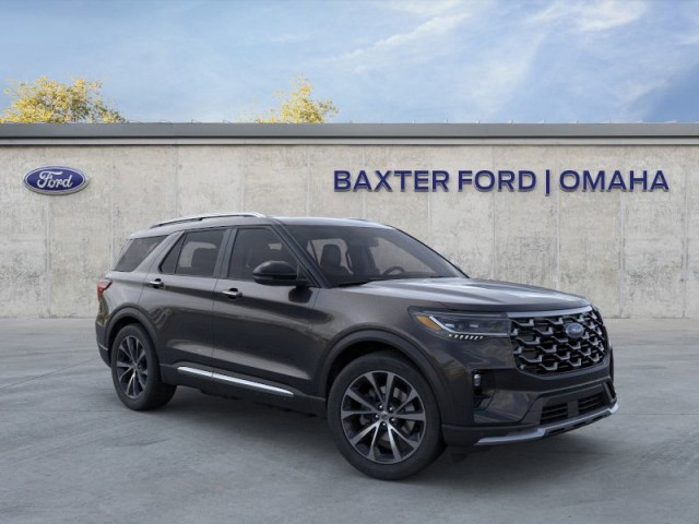 New 2025 Ford Explorer Platinum 3-Row SUV in Omaha #FOA37115 | Baxter ...