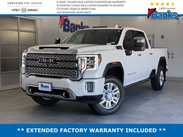 Certified Pre-Owned 2021 GMC Sierra 2500 HD Denali Crew Cab in Concord #T82204 | Banks Chevrolet ...