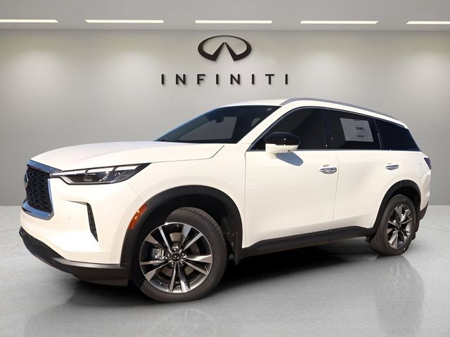 New 2025 INFINITI QX60 LUXE 4D Sport Utility in Oklahoma City #SC343409 | Bob Moore Auto Group