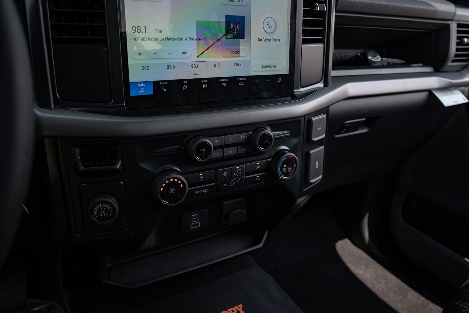 New 2025 Ford F-150 XL with Black Widow Supercharged Package Regular ...