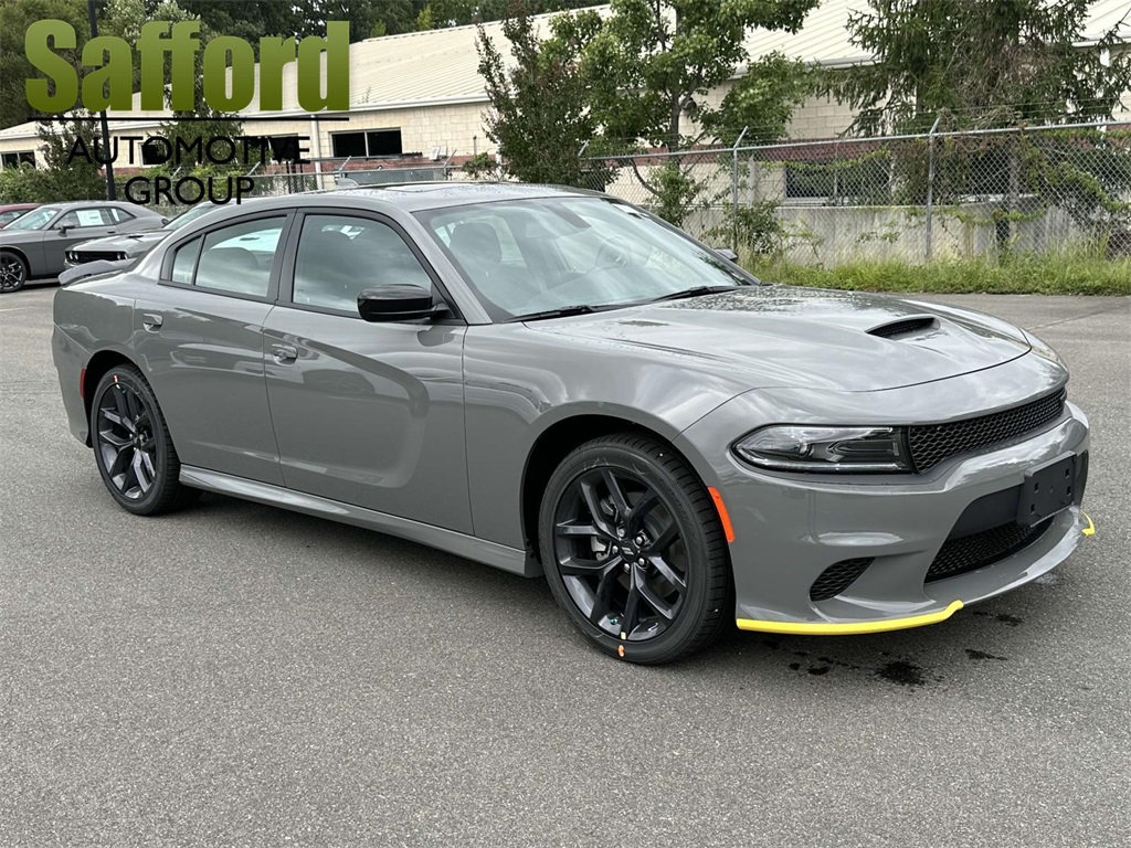 Gray Dodge Charger Blacktop