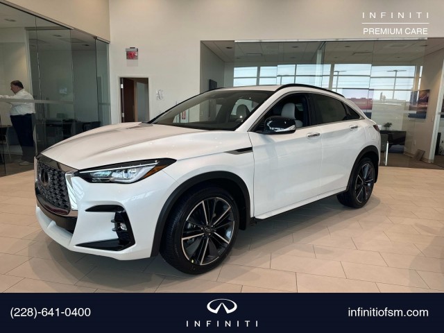 New 2025 INFINITI QX55 LUXE AWD CROSSOVER in D'Iberville #IM100640 | INFINITI of South Mississippi