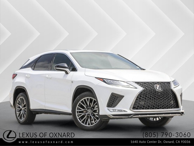 Pre-Owned 2021 Lexus RX 350 F Sport 4D Sport Utility in Oxnard #L8589T ...