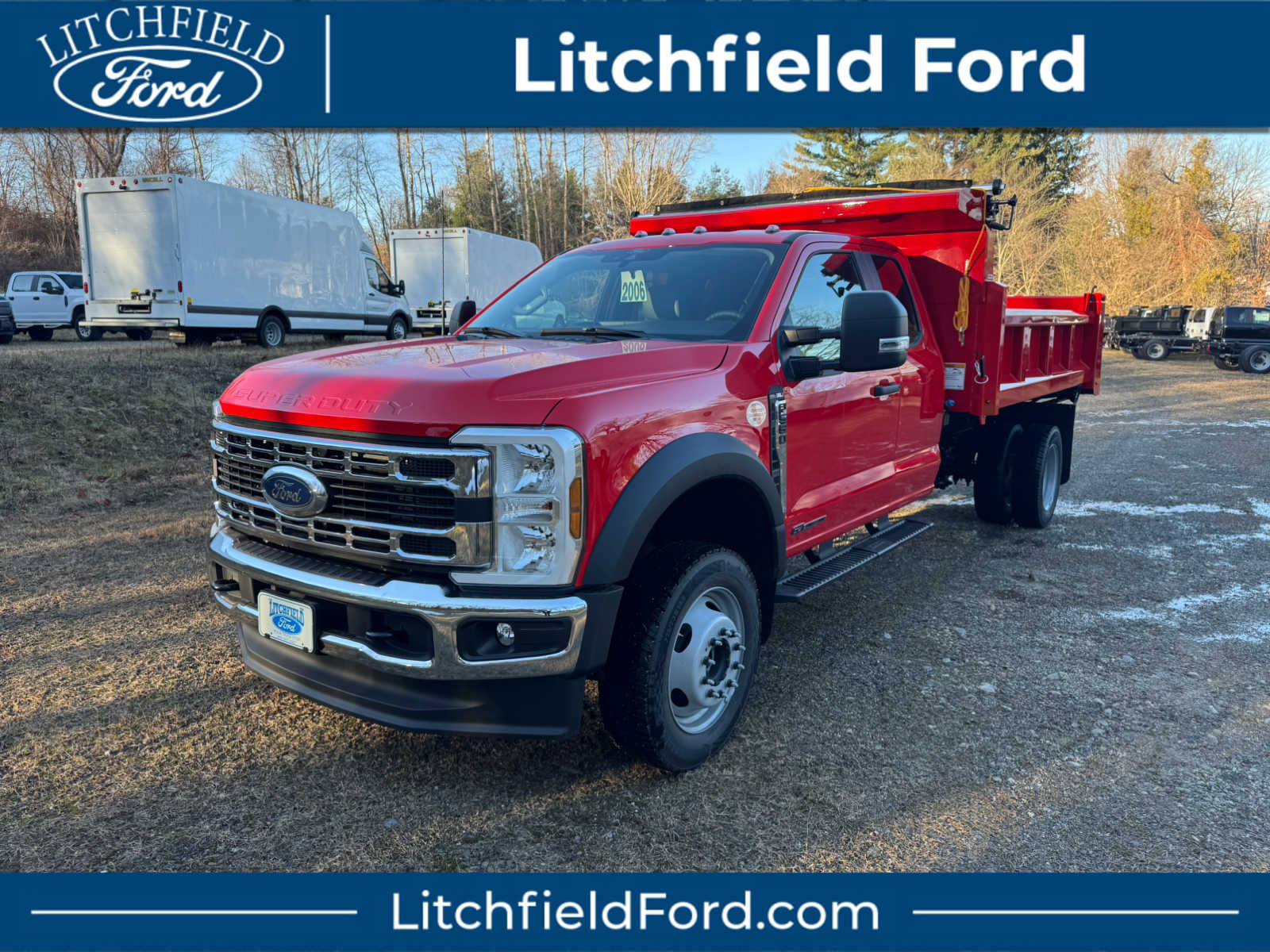 New 2024 Ford Super Duty F-550 DRW XL Extended Cab Chassis-Cab in Litchfield #2006 | Litchfield Ford