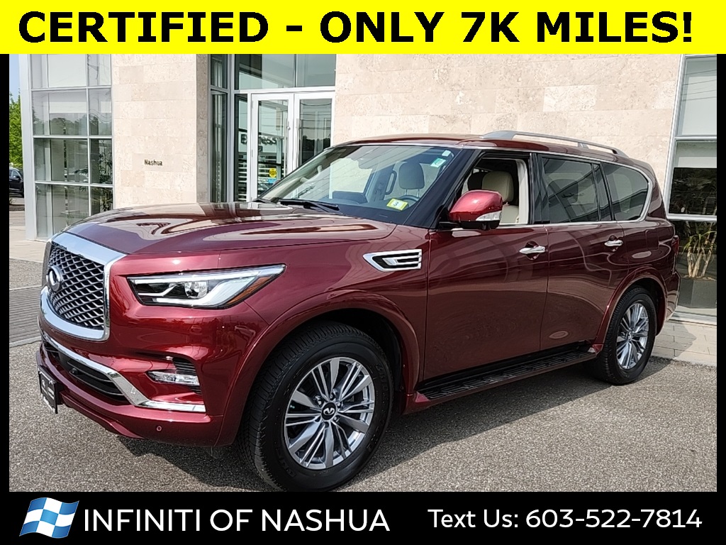 Infiniti Qx80 2022 Red
