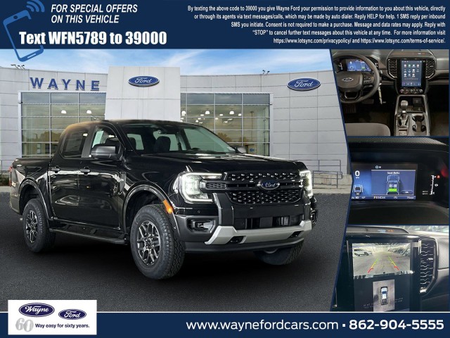 New 2024 Ford Ranger XLT SuperCrew® in Wayne #24T-664 | Wayne Ford