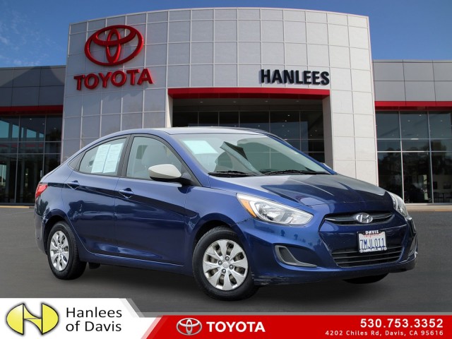 Pre Owned 2015 Hyundai Accent GLS 4dr Car in Davis T18417 Hanlees Davis Toyota