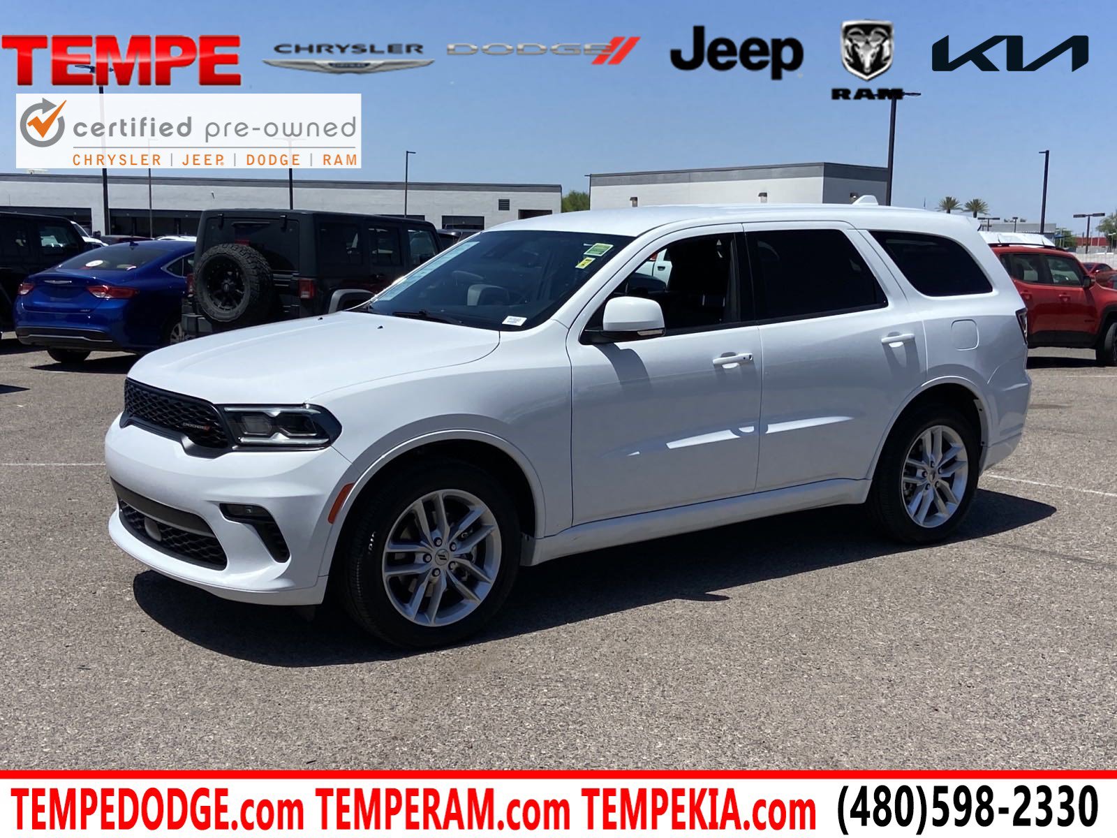 2022 Dodge Durango Rt White