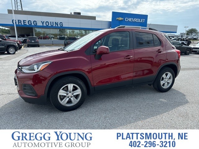 Used 2021 Chevrolet Trax LT 4D Sport Utility Red for Sale in Omaha | #H2518