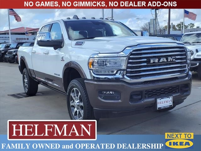 New 2024 RAM 2500 Longhorn Crew Cab in Houston #RG118095 | Helfman Dodge Chrysler Jeep Ram Fiat