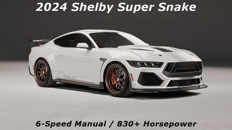 2024 Shelby Cobra Gt500 Super Snake
