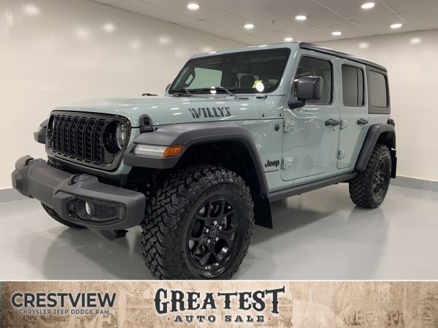 New 2024 Jeep Wrangler Sport Sport Utility near Moose Jaw #24W75