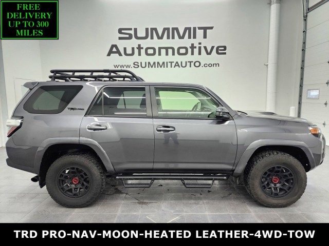 Pre-Owned 2022 Toyota 4Runner TRD Pro 4WD: TRD PRO-4WD-NAV-MOON-HEATED LEATHER-TOW PKG-BACKUP ...