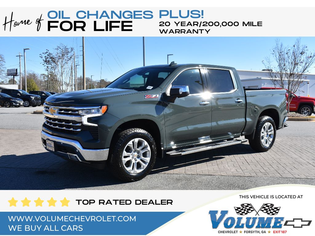 New 2025 Chevrolet Silverado 1500 LTZ Crew Cab in Forsyth #C5227 ...