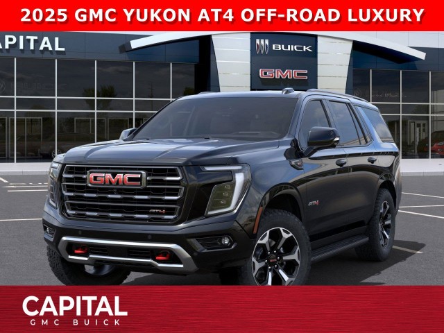 New 2025 GMC Yukon AT4 4WD SUV in Edmonton #151527 | Capital GMC Buick