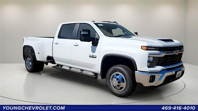 New 2025 Chevrolet Silverado 3500 HD LT DRW Crew Cab in Dallas #SF141909 | Young Chevrolet