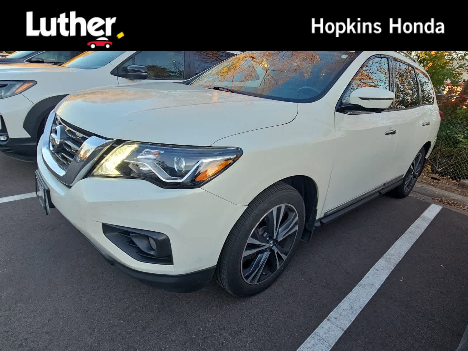 Pre-Owned 2017 Nissan Pathfinder Platinum Sport Utility in Hopkins ...