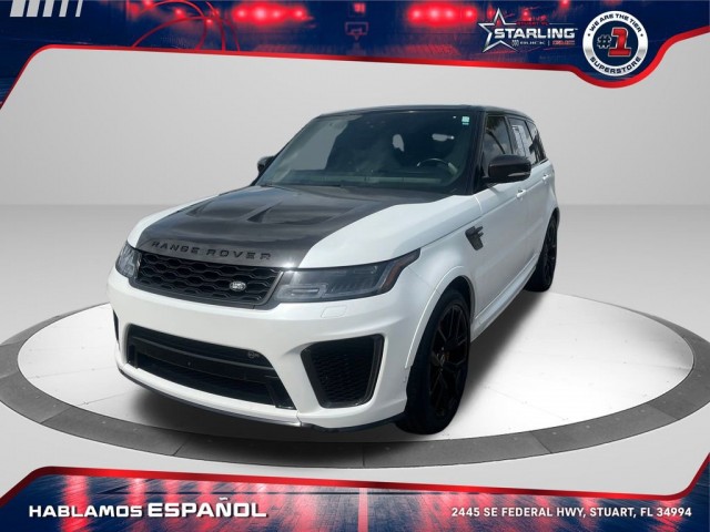 Pre-Owned 2022 Land Rover Range Rover Sport SVR Utility in Stuart ...