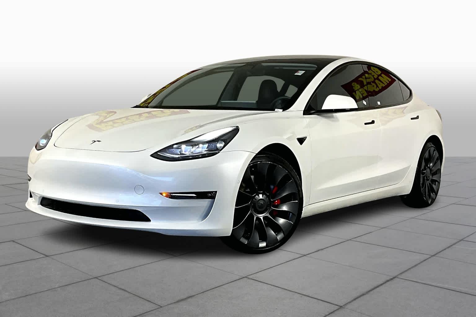 Pre-Owned 2021 Tesla Model 3 Performance 4dr Car in Houston #MF049990 ...