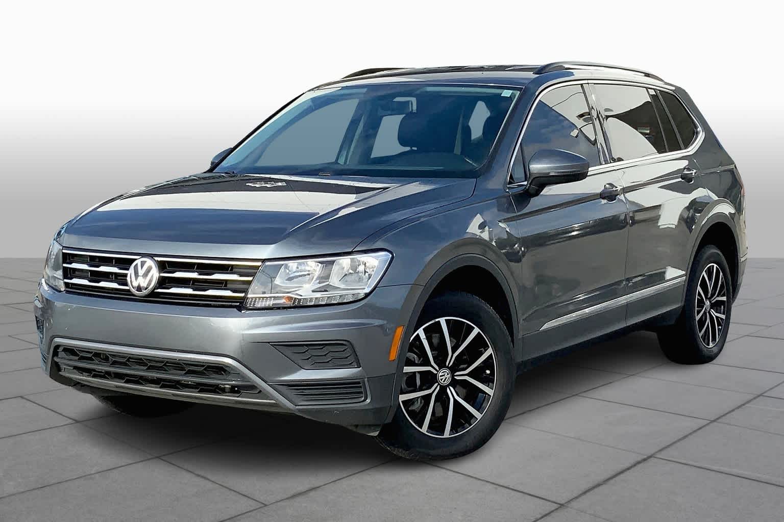Pre-Owned 2021 Volkswagen Tiguan SE R-Line Black Sport Utility in ...
