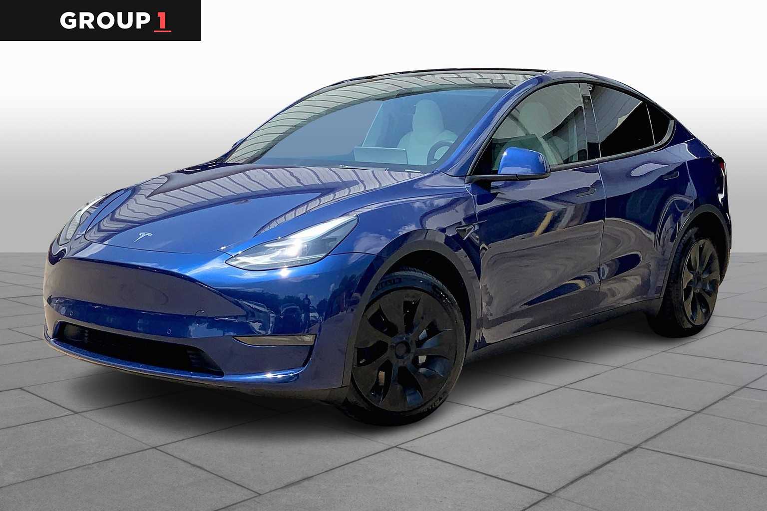 Pre-Owned 2022 Tesla Model Y Long Range Sport Utility in Houston # ...