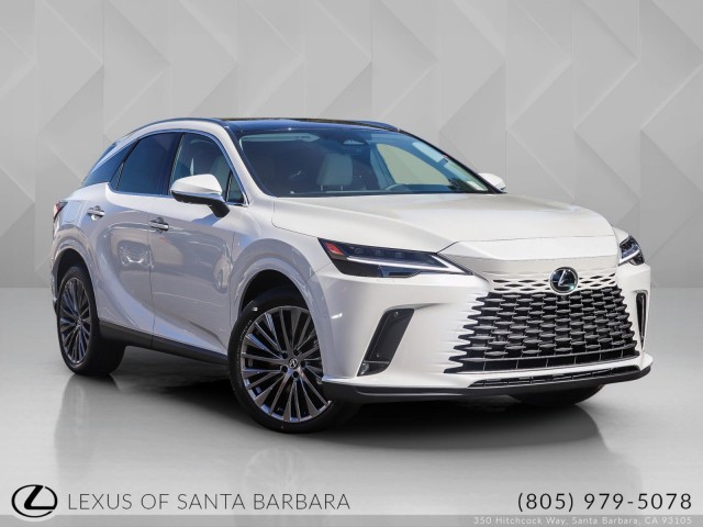 New 2025 Lexus RX PLUG-IN HYBRID ELECTRIC VEHICLE PLUS LUXURY Sport Utility in Santa Barbara ...